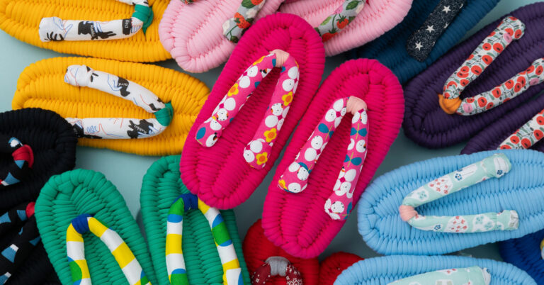 子ども用布ぞうりが新しくなりました – 甘橙東京オンラインストア